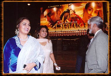 rediff.com: The Refugee premiere